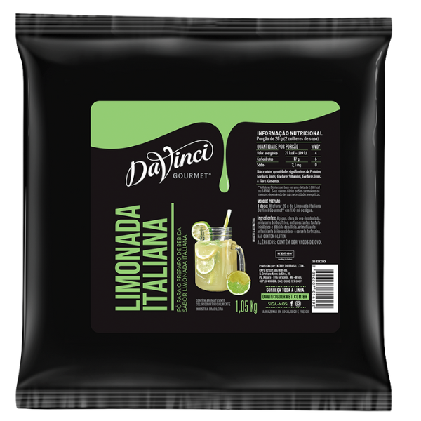 LIMONADA ITALIANA DAVINCI GOURMET 1,05KG - Embol