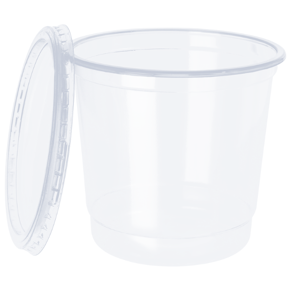 KIT POTE COPOBRAS 750ML TRANSPARENTE PACOTE COM 25 - Embol